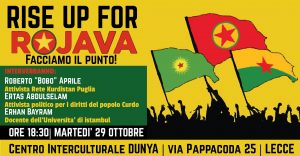 Rise Up For Rojava | Facciamo il punto! – Arci